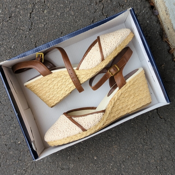 Chaps | Shoes | Chaps Carmita Wedge Sandals | Poshmark
